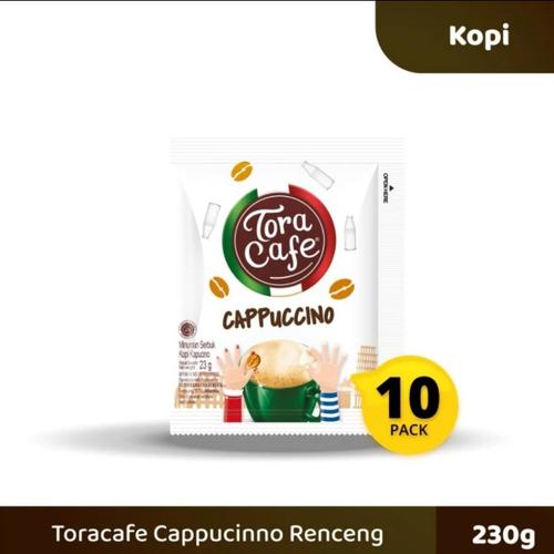 Jual Kopi Tora Cafe Rasa Cappucino 1 Renceng isi 10 Sachet - Jakarta ...
