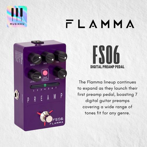 Jual FLAMMA FS06 Digital Preamp Guitar Effects Pedal - Kota Bandung ...