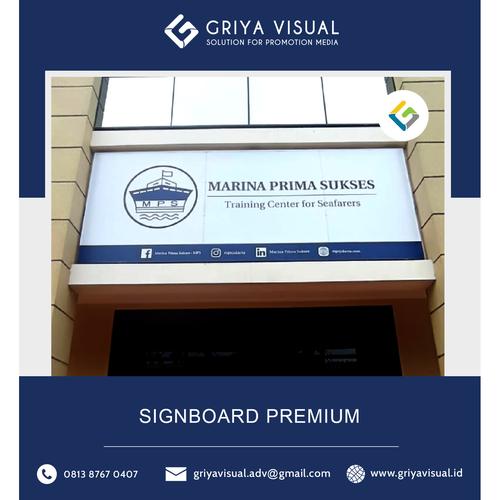 Jual PAPAN NAMA / SIGNBOARD PREMIUM MARINA - Jakarta Selatan - Griya ...