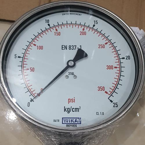 Jual Pressure Gauge 6 Inch x 1/2 0-25kg/cm2 Wika - Kab. Nganjuk - Sinar ...