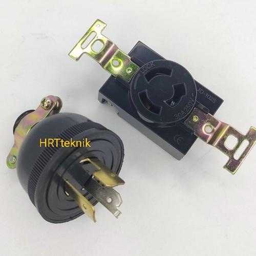 Jual Colokan Stecker Genset + Rumah Colokan Genset Bensin 2500-5000watt ...