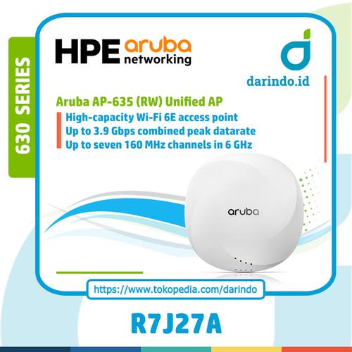 Jual Aruba 630 Series Access Point - AP-635 (RW) [R7J27A] Full Set ...