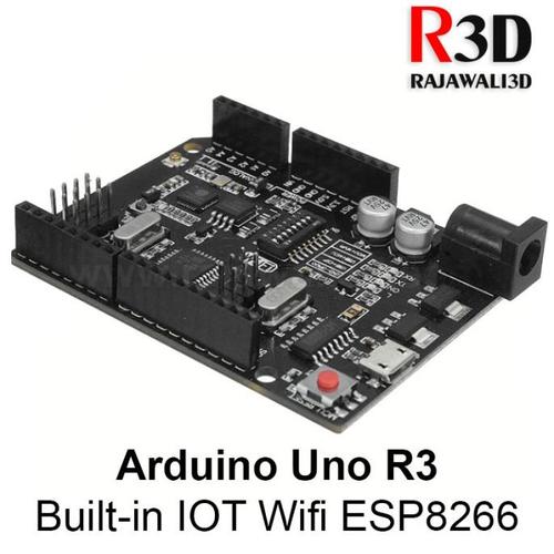 Jual LF_ Arduino Uno R3 Built-In IOT WiFi ESP8266 32MB WeMos NodeMCU ...