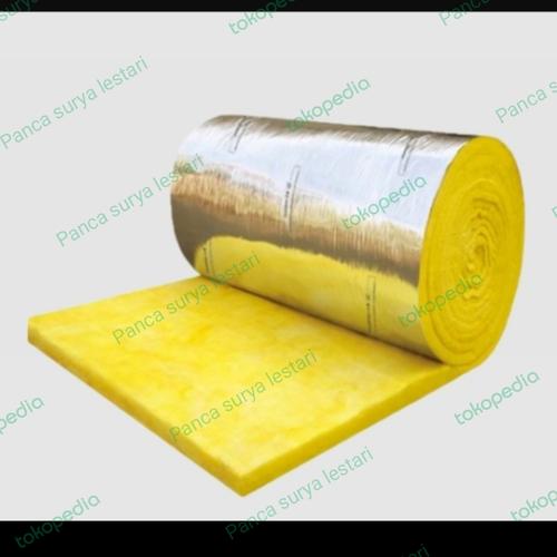 Jual Glasswool Peredam Density 16kg 24kg 32kg Almunium foil 25mm 50mm ...