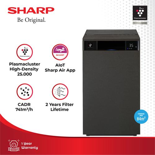 Promo Sharp Air Purifier FX-S120Y-H/W Purefit Series 84m2 - Hitam Cicil ...