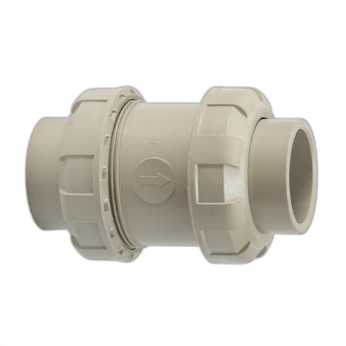 Jual Double Union Check Valve PPH 1/2 inch Ball Union Check Valve PPH ...