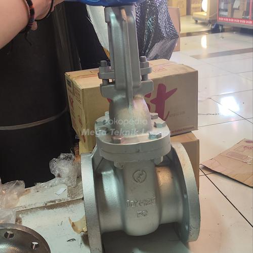 Jual Gate Valve Kitz Flange Cast Iron JIS 10K Cast Iron Ori Kitz - 1 1/ ...