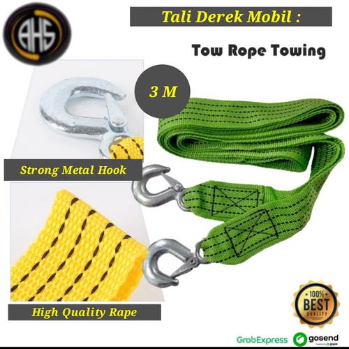 Jual Tali Derek Mobil Emergency Alat Bantu Darurat Tow Rope Car Towing ...