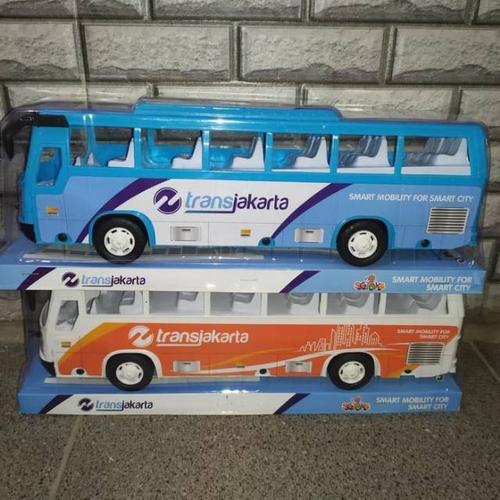 Jual Mainan Anak Bus Transjakarta Busway - bus busway - Jakarta Utara ...