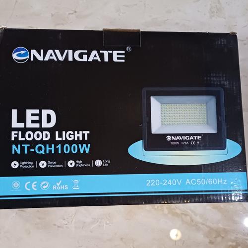 Jual LED FLOOD LIGHT NT-QH .100WATT. CAHAYA INDAH PUTIH .MERK NAVIGATE ...