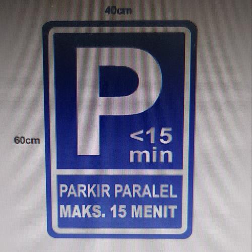 Jual Rambu Parkir 60x40cm. alumunium - Jakarta Barat - SENTRAL SAFETY ...
