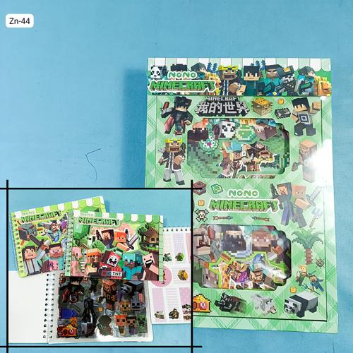 Jual Stiker Binder Minecraft - Kota Tangerang Selatan - KANGMASK ...