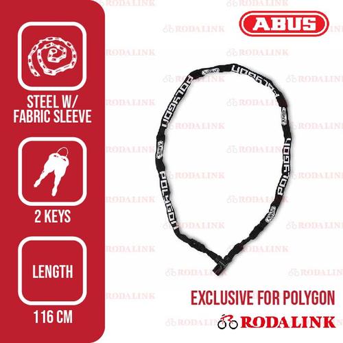 Jual Abus Lock Kunci Gembok Sepeda Exclusive Polygon 1500 Web with Key ...
