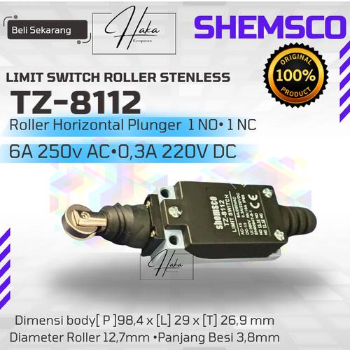 Jual TZ-8112 SHEMSCO / Limit switch roda stenles posisi roda horizontal ...