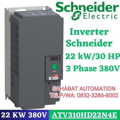 Jual ATV310HD22N4E Schneider Inverter 22 KW 30 PK 380V 3 Phase inverter ...