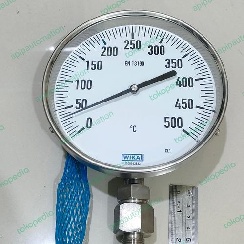 Jual WIKA TERMOMETER EN 13190 6 INCH 0~500⁰C PULL STEANLIS - Kab ...