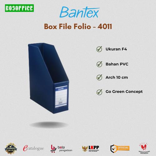 Jual Box File Bantex Ukuran Folio Tipe 4011 - F4 10cm Original Tebal ...
