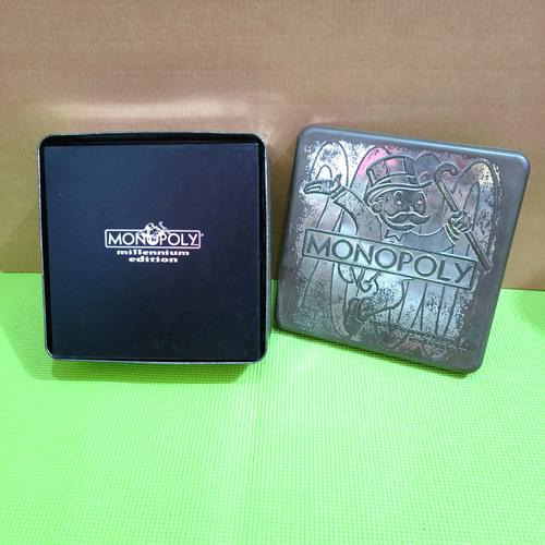 Jual Board Game Monopoly Millenium Tin Case Original by Hasbro - Kota ...