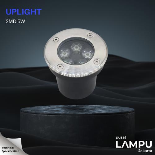 Jual LAMPU LANTAI UNDERGROUND UPLIGHT 5W SMD 3000K 220V WARM WHITE ...
