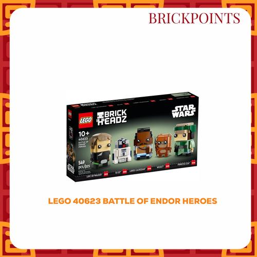 Jual Lego 40623 Brickheadz Star Wars Heroes of the battle Of Endor ...
