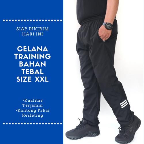 Jual Celana Training Olahraga Pria dan Wanita Jumbo Big Size Ukuran XXL ...