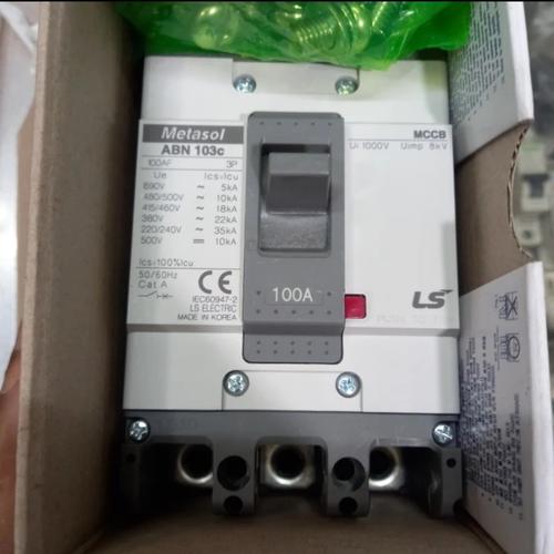 Jual MCCB LS ABN 103C 3P 22kA Breaker 3 Pole 20A 30A 40A 50A 60A 75A 100A - 100A - Kota Surabaya ...