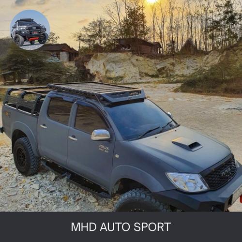Jual Roofrack roof rack arcade double cabin hilux triton navara ranger ...