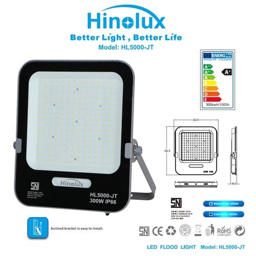 Jual Lampu sorot LED Hinolux 100w 150w 200w 300w Flood Light HL5000-JT ...