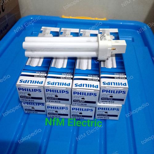 Jual PHILIPS Master PL-C 18W/830/2P / Lampu Philips PLC 18W 3000K 2Pin - 865-Putih - Jakarta ...