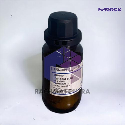 Jual Periodic Acid / Periodik Acid / Asam Periodat Merck 1.00524.0025 ...