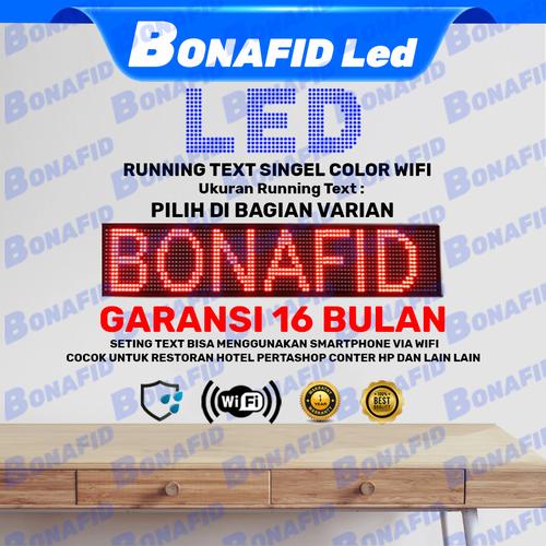 Jual RUNNING TEXT LED MOVING SIGN LED ADVERTISING MODUL - Putih DIP ...
