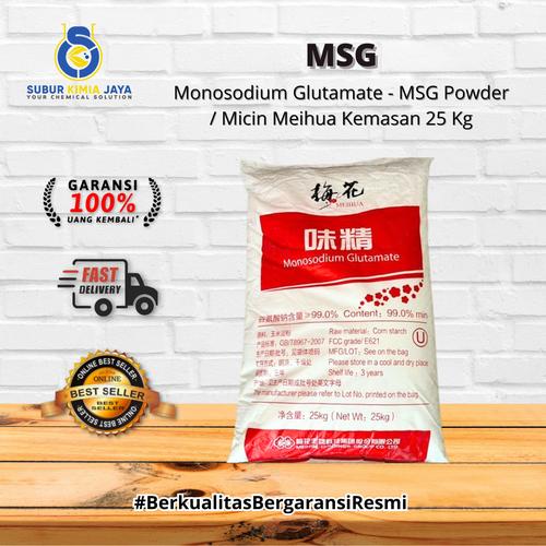 Jual Monosodium Glutamate - MSG Powder / Micin Meihua 25 KG - Kota ...