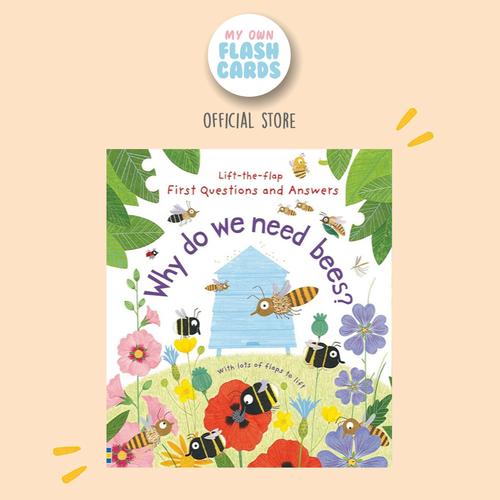 Promo Usborne Why Do We Need Bees? Lift The Flap First Questions and ...