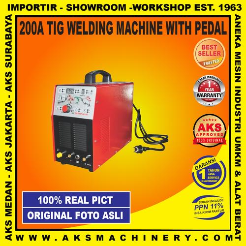 Jual Mesin Las 200A Tig Welding Machine With Pedal AKS-UT200TWP ...