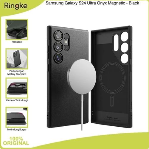 Jual Case Samsung Galaxy S24 Ultra 5G Plus Ringke Onyx Casing Magsafe ...