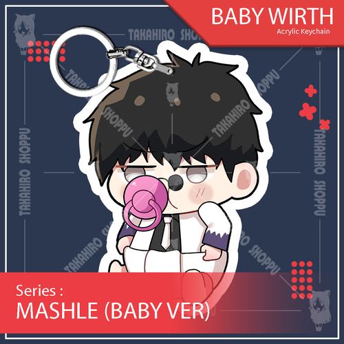 Jual Ganci / Gantungan Kunci / Keychain Akrilik Mashle (Baby Ver) WIRTH ...
