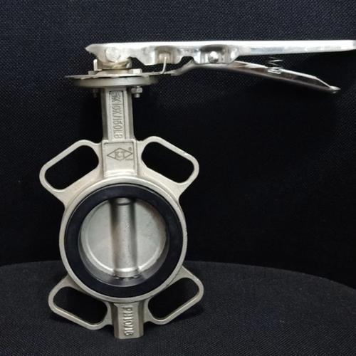 Jual Butterfly valve 3"inch stainless steel 304 flange universal KT ...