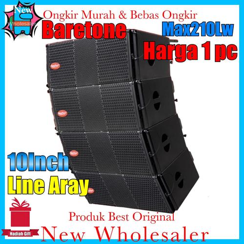 Jual speaker Sound Line Array 10 Inch 2Way Baretone Max210Lw New ...
