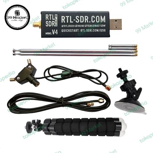 Jual RTL-SDR Blog V4 With Dipole Antenna Kit RTLSDR R828D RTL2832 ...