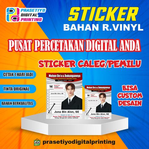 Jual Cetak Sticker Bahan Vynil Berkualitas Bisa Custom Desain Dan Size ...