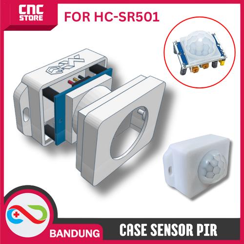 Promo Case Sensor PIR HC-SR501 Box Sensor Gerak Housing PIR Sensor ...