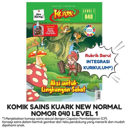 Jual Edisi 040 Level 1 (Kelas 1-2 SD) Komik Sains Kuark New Normal ...
