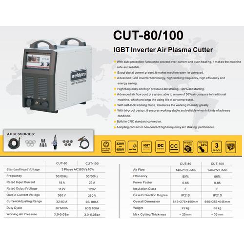 Jual Mesin Las Weldpro CUT 80A Plasma Cutter Welding Machine Inverter CUT80 - Kab. Tangerang ...