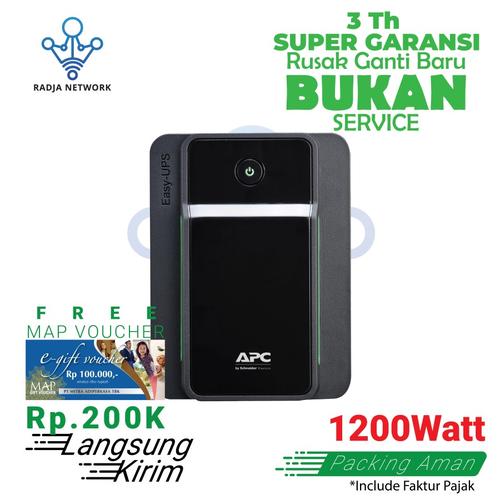 Jual UPS APC 1200 Watt BX2200MI-MS - 2200VA 1200 Watt - 3tahun garansi - Kota Semarang - Radja ...
