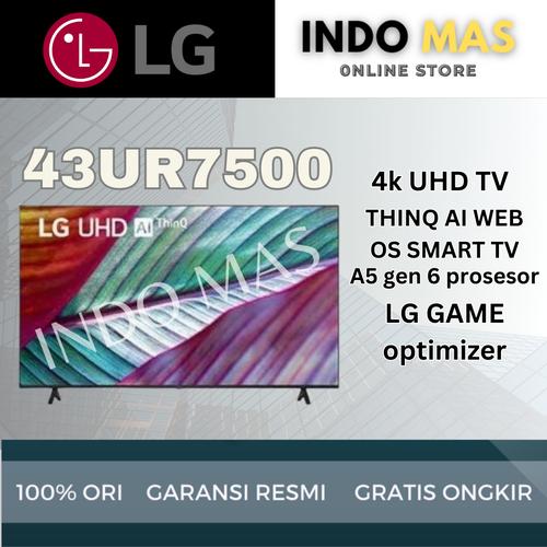 Jual LED TV LG 43UR7500PSC SMART TV UHD 4K / 43UR7500 NEW - Jakarta ...