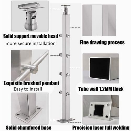 Jual Railing Tangga Perforated/Railing Tangga Pipa Jari Minimalis ...