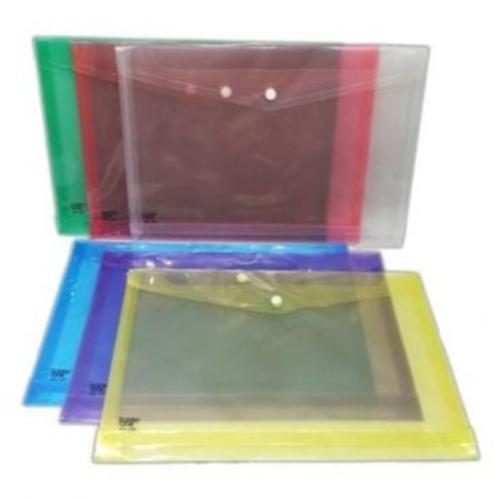 Jual FOLDER ONE - Map Kancing Plastik Ukuran Folio - Pcs - Kuning ...
