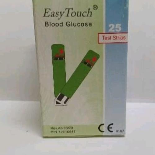 Jual Easy touch gula darah easy touch easytouch blood glucose 25 strip ...
