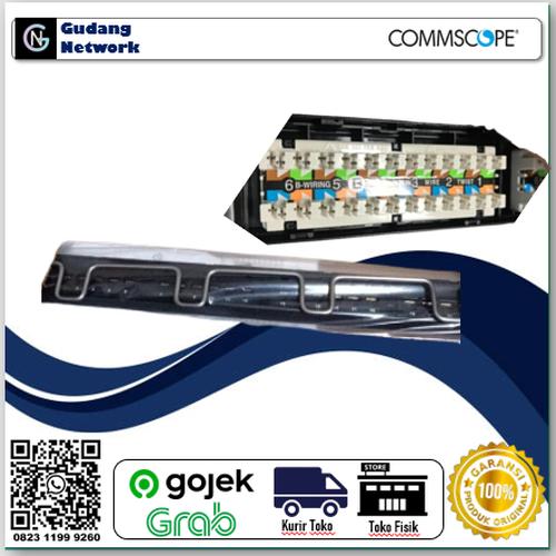 Jual Commscope Netconnect / AMP patch panel 24 port cat 6 include ...