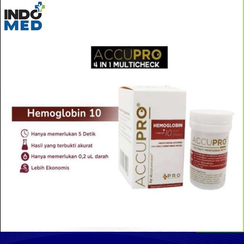 Jual Hemoglobin strip Accupro - Accupro Hemoglobin strip - strip Hb ...